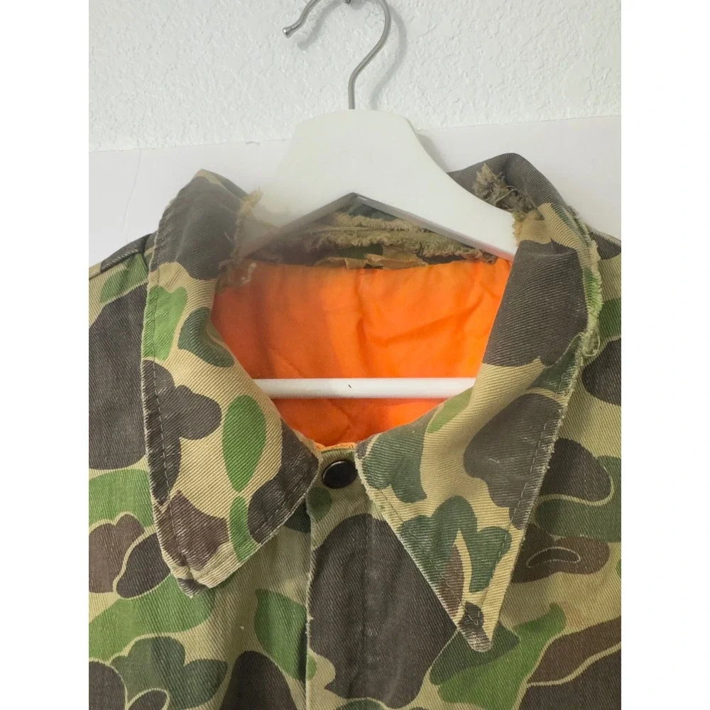 Vintage | Jackets & Coats | Vintage Duck Camo Hunting Jacket Mens Xl ...